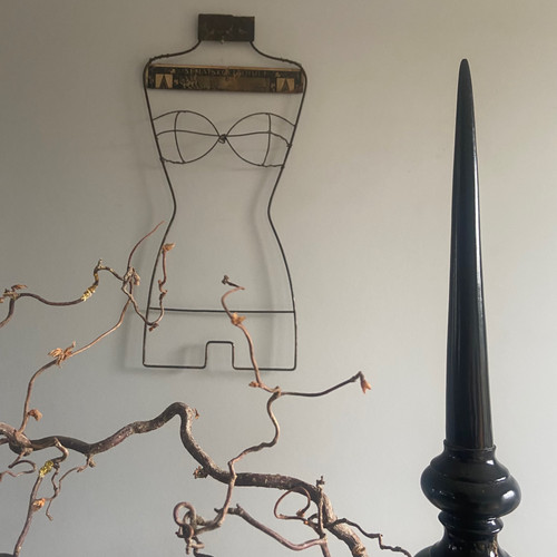 Vintage Wire Shop Display Hanging Form (2) | Saltmill Vintage