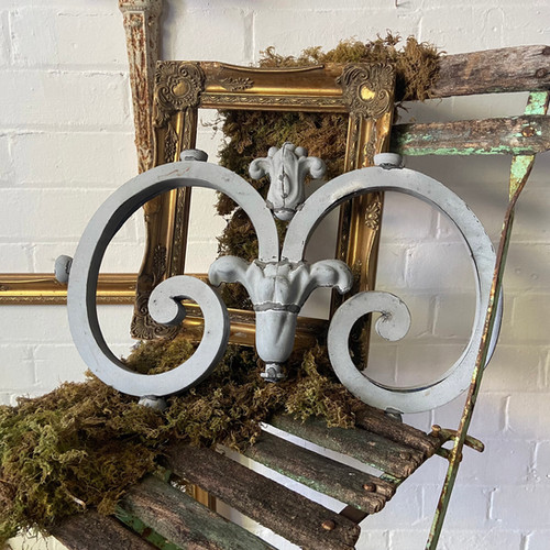 French Architectural Zinc Roof Balustrade | Saltmill Vintage