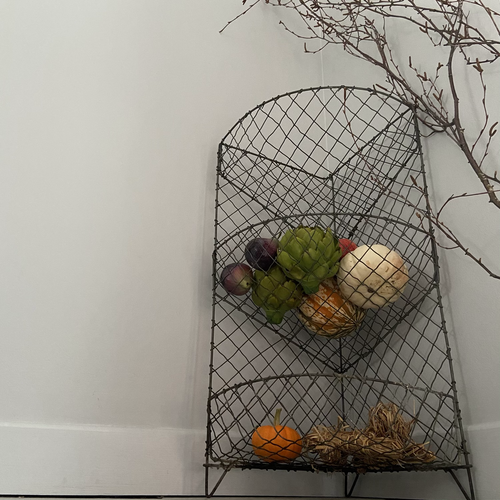 Antique Three Tier Corner Vegetable Rack | Saltmill Vintage