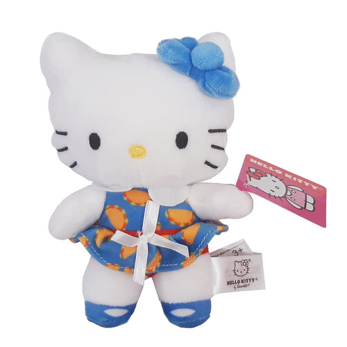 Hello Kitty Blue Dress 7" Plush Doll | Hellolims