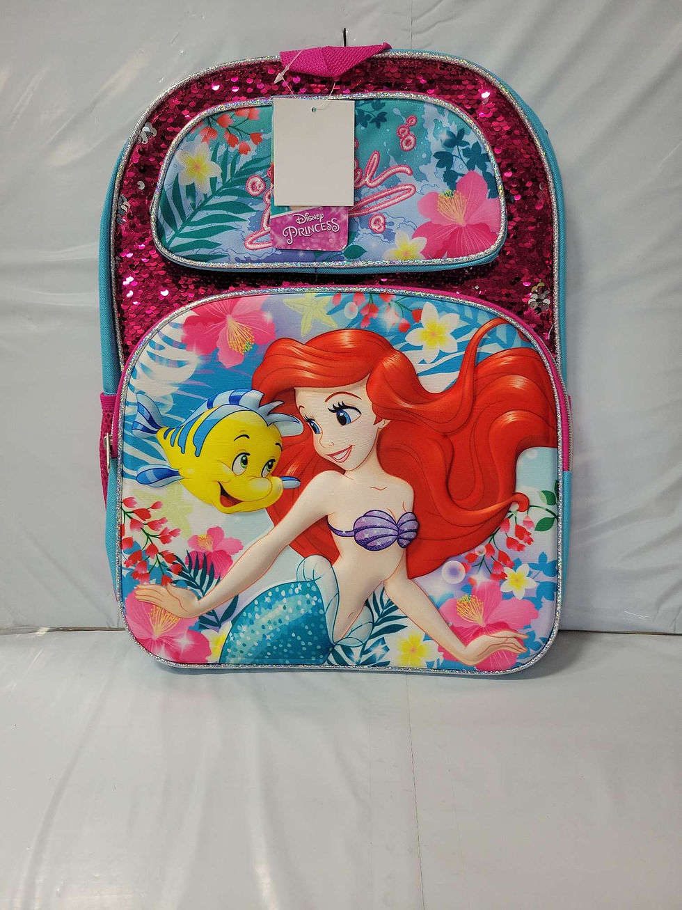Princess Little Mermaid 16 Inch 3D Backpack | Hellolims