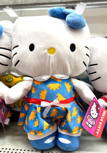 Hello Kitty Blue Dress 19" Big Plush Pillow | Hellolims