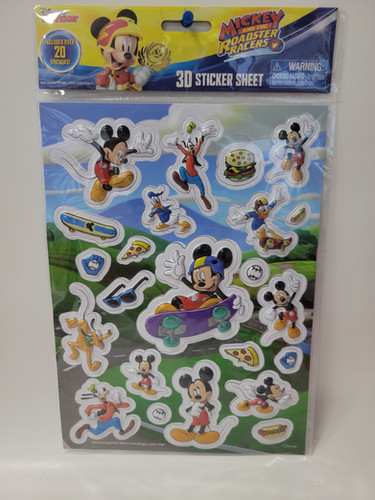 Mickey mouse 3d sticker | Hellolims