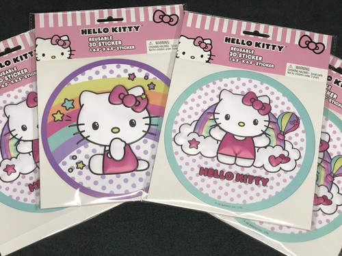 Hello Kitty by Reusable 3D Sticker | Hellolims