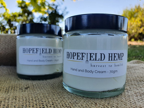 Hand and Body Cream - 70gm | Hopefield Hemp