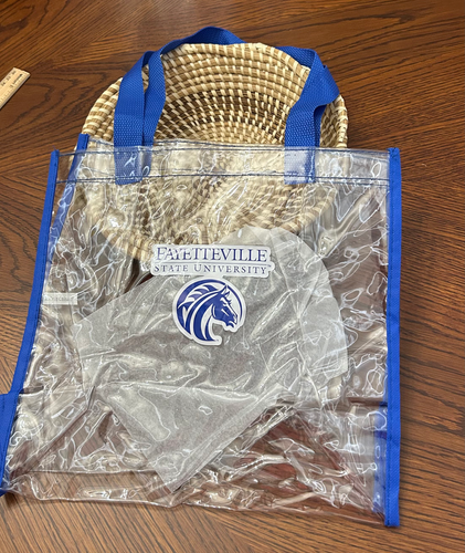 Clear totebag FSU Bronco | home