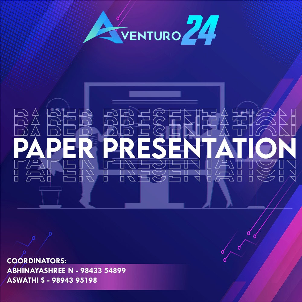 PAPER PRESENTATION | Aventuro2k24