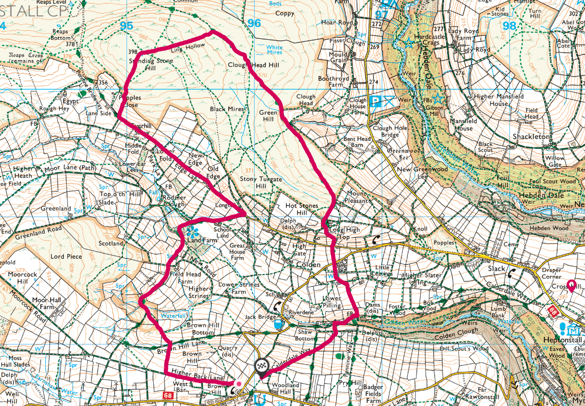 Running | Blackshaw Head Fell Race | England