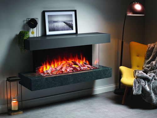 Brandon 100 Luxury Electric Fireplace Suite | sensofireplaces