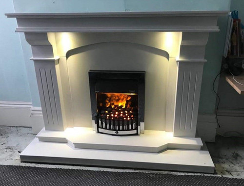 Infinity Marble Fireplace | sensofireplaces