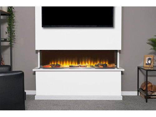 Sahara Electric Inset Wall Fire with Remote Control, 51 Inch ...