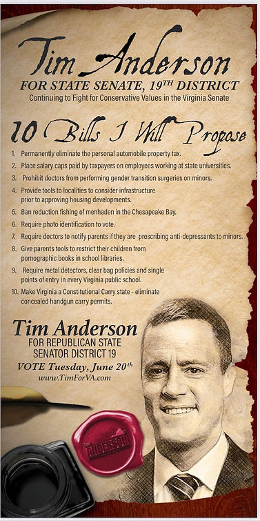 Home | Tim Anderson for VA