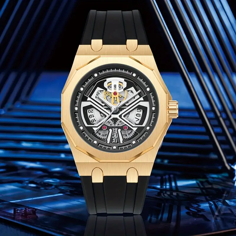 Pintime large dial openwork casual watch | Wonders Of Time