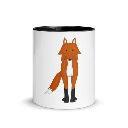 11 oz Mug | Fiona the Fox | November 2022 Collection | K. Idelle Art
