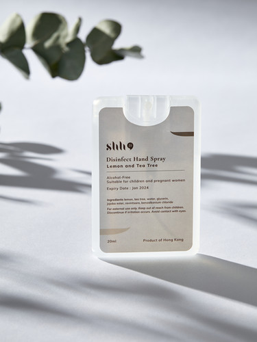 Lemon and TeaTree Disinfect Spray (20ml) | SHH