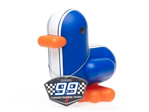 F1 Racing Blue Duck Money Box | the CoinCaillerie | Canar Store France