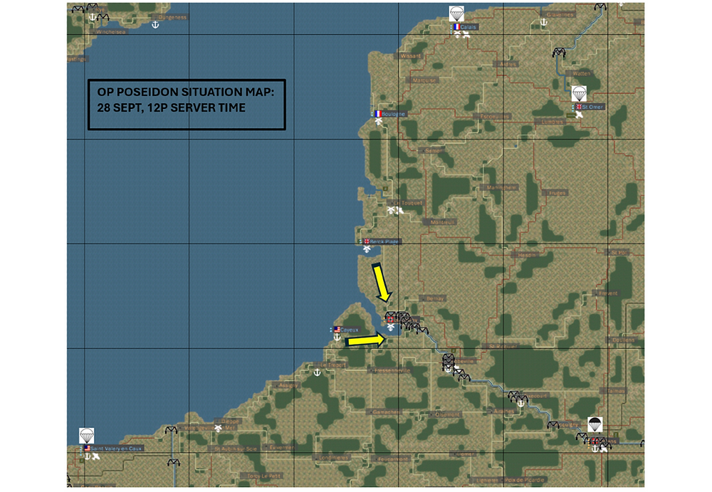 OP POSEIDON SITUATION MAP: 28 SEPT AT 12PM SERVICE TIME