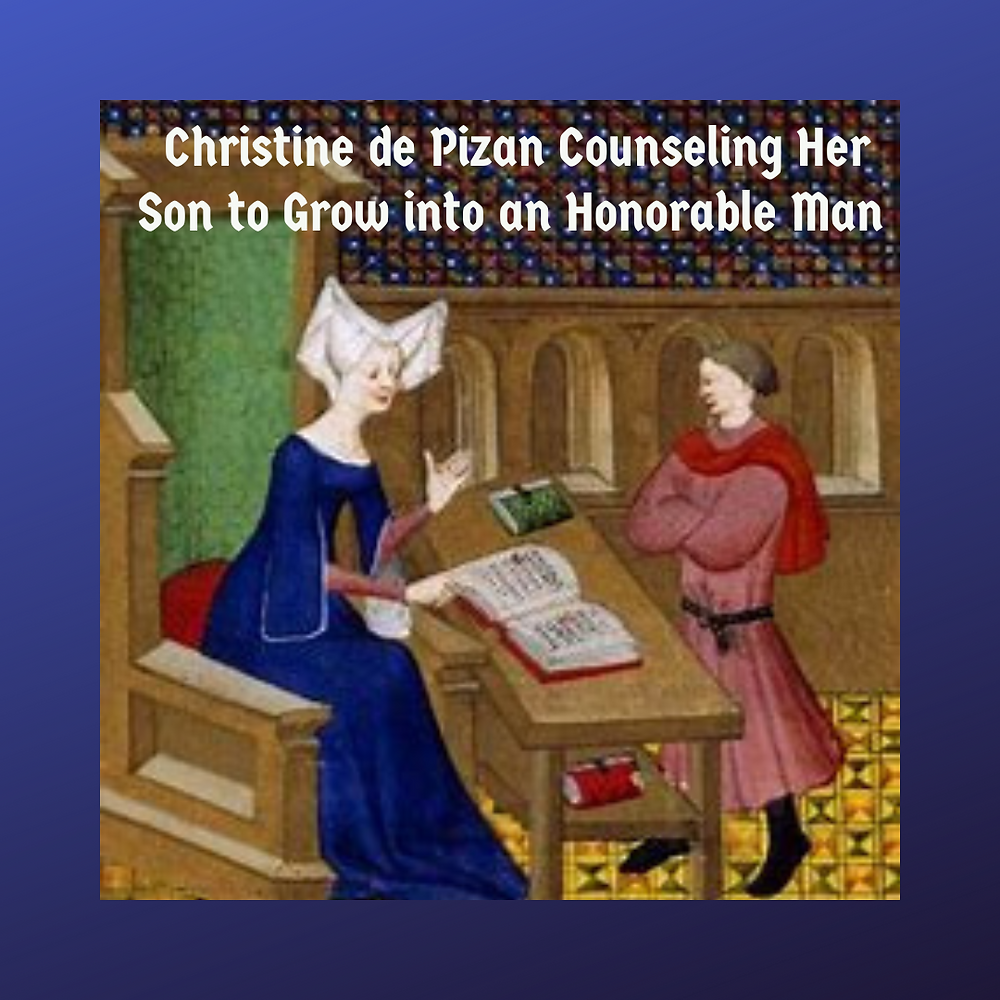 Women Writers Through History | Christine de Pizan (1364-1430) | First ...