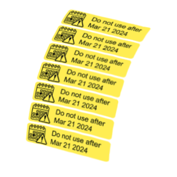 XP1 Labels (2500 Blank Labels) | SmartyPrints