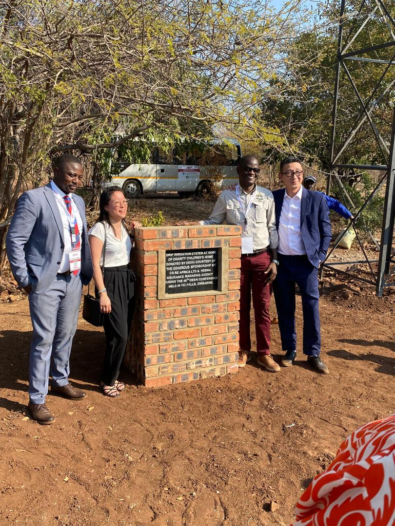 Installation of the drip Irrigation System Graduation