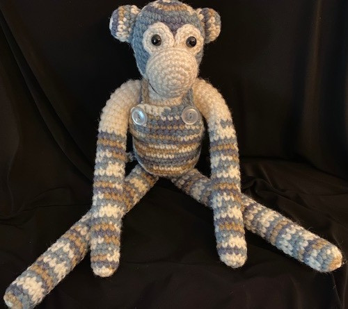 Handmade Monkey - Blue Camo | Build A Monkey