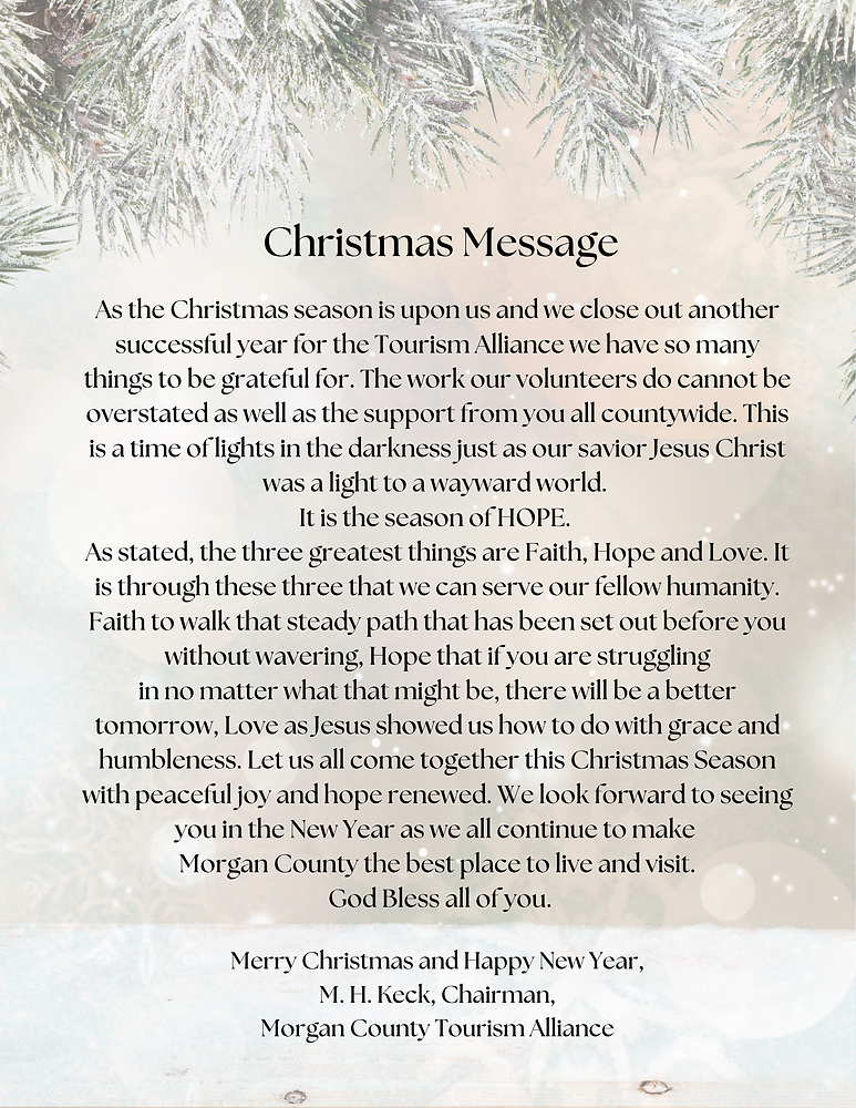 Christmas Message - Mark Keck