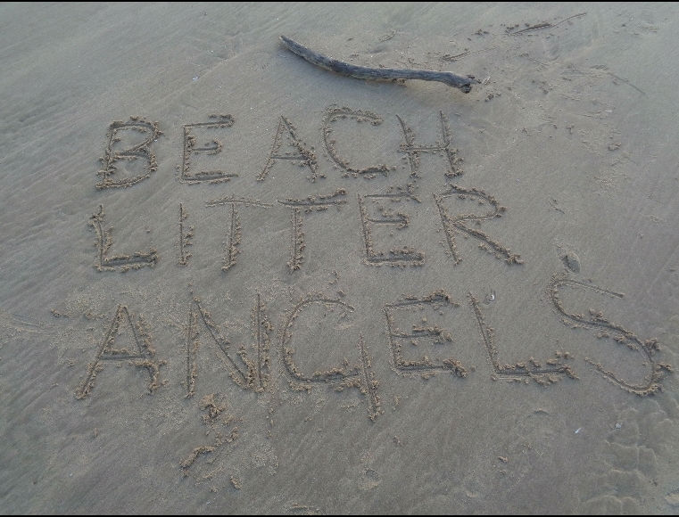 Formby and Freshfield Beach Litter Angels clean up our beach