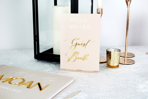 Please Sign Our Guest Book Sign | CC Designs