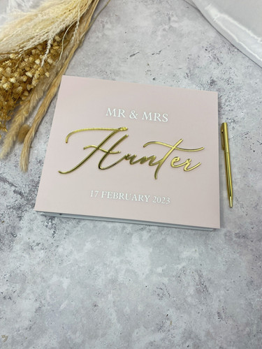 Luxury Guest Book | CC Designs