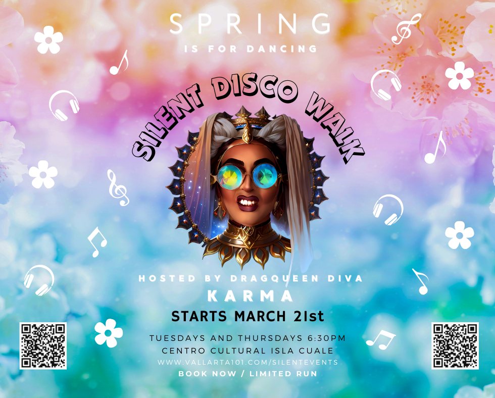 Silent Disco Walk hosted by singing drag queen diva KARMA (PREVIEW ...