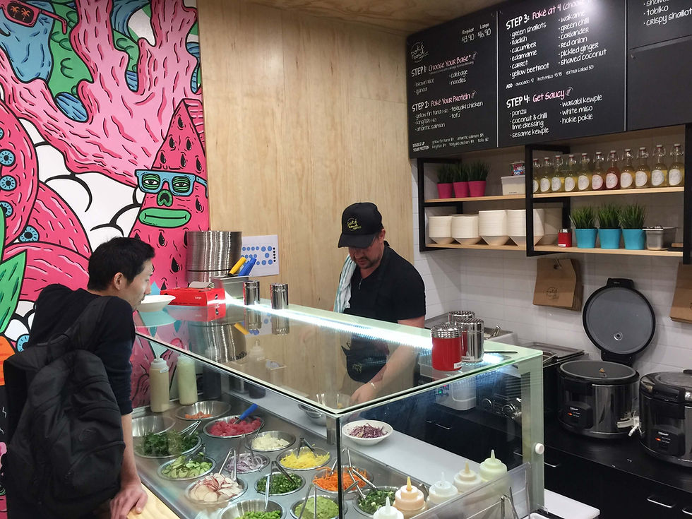 Restaurant Fit Outs SHOPFITTING BRISBANE - Poke Bowl