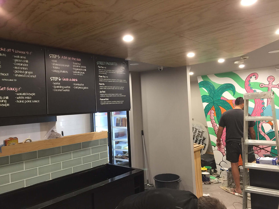 Restaurant Fit Outs SHOPFITTING BRISBANE - Poke Bowl