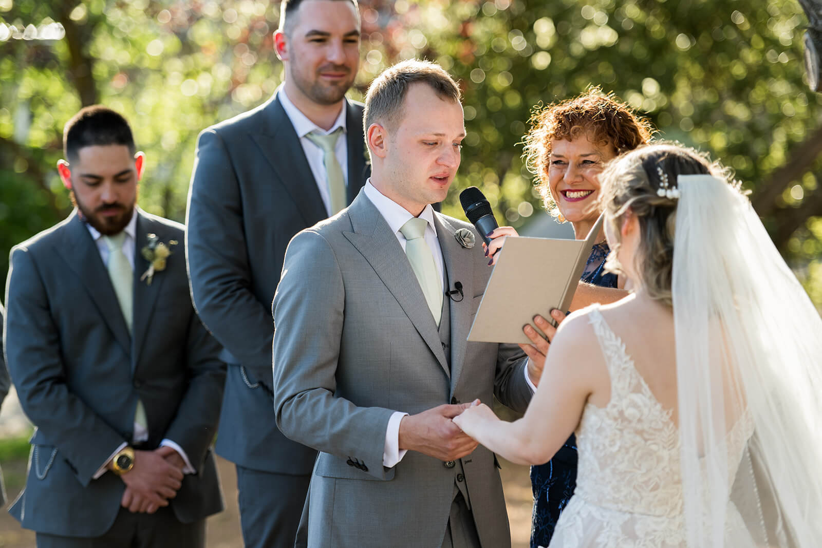 Sian and Daniel's Wedding Story with Canberra Marriage Celebrant ...