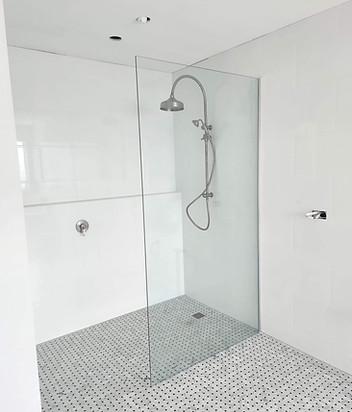 Fixed Panel Shower Screens Melbourne | Flexi Showers Campbellfield
