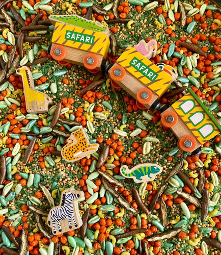 Jungle Jam Sensory Mix | Scoop Sensory
