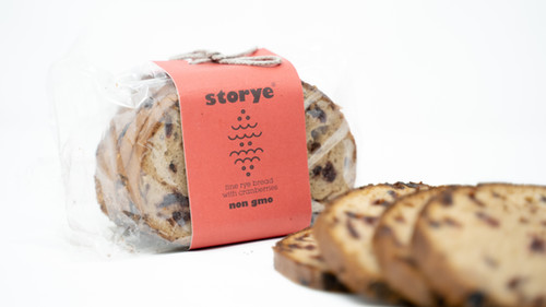 Fine Rye with Cranberries - 4 pack | storyebread