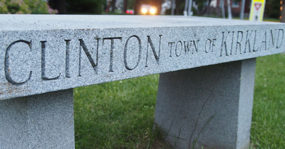 Clinton Approves Memorials