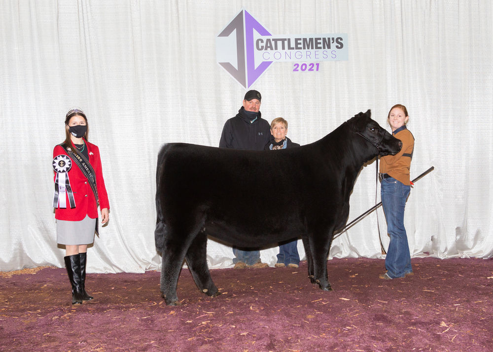 Angus Champions Named at the Cattlemen’s Congress Junior Show
