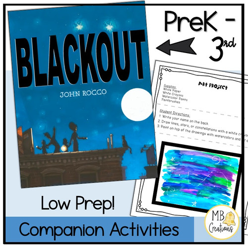 Blackout Book (John Rocco) Activities | MB Creations
