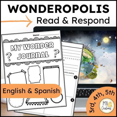 Wonderopolis Morning Work in English & Spanish | MB Creations