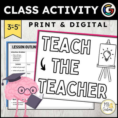 Teach the Teacher Class Presentations: Graphic Organizers End of Year ...