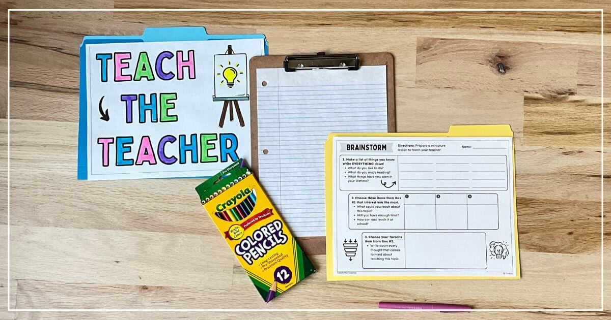 Teach the Teacher: The Perfect Last-Week-of-School Activity