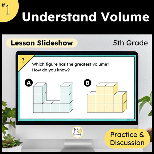 5th Grade Understand Volume PowerPoint and Google Slides Lesson 1 ...