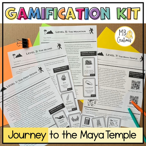 Maya Gamification Kit: Gamify Your Classroom + Game-Based Badges for ...