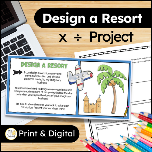 Multiplication and Division - Gifted and Talented Math Project - Design ...