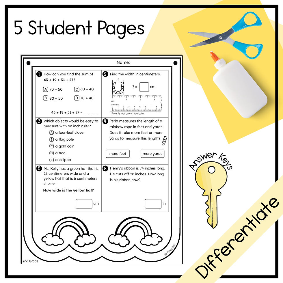 Holiday Math Banners | MB Creations Educational Resources