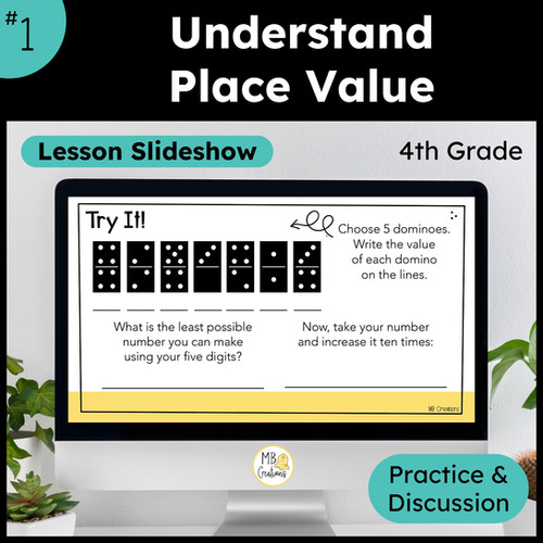 4th Grade Multidigit Place Value PowerPoint & Google Slides Lesson 1 ...