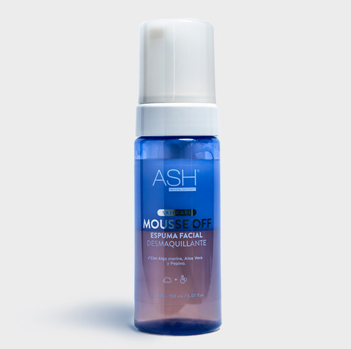 Mousse Off Espuma Facial + Desmaquillante 150 mL | ASH Natural Concept