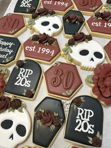 RIP 20’s 💀 - 2 Dozen | natsweets-cookies