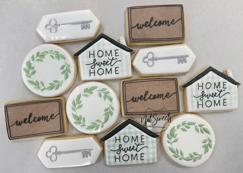 Realtor or Housewarming Gift | natsweets-cookies